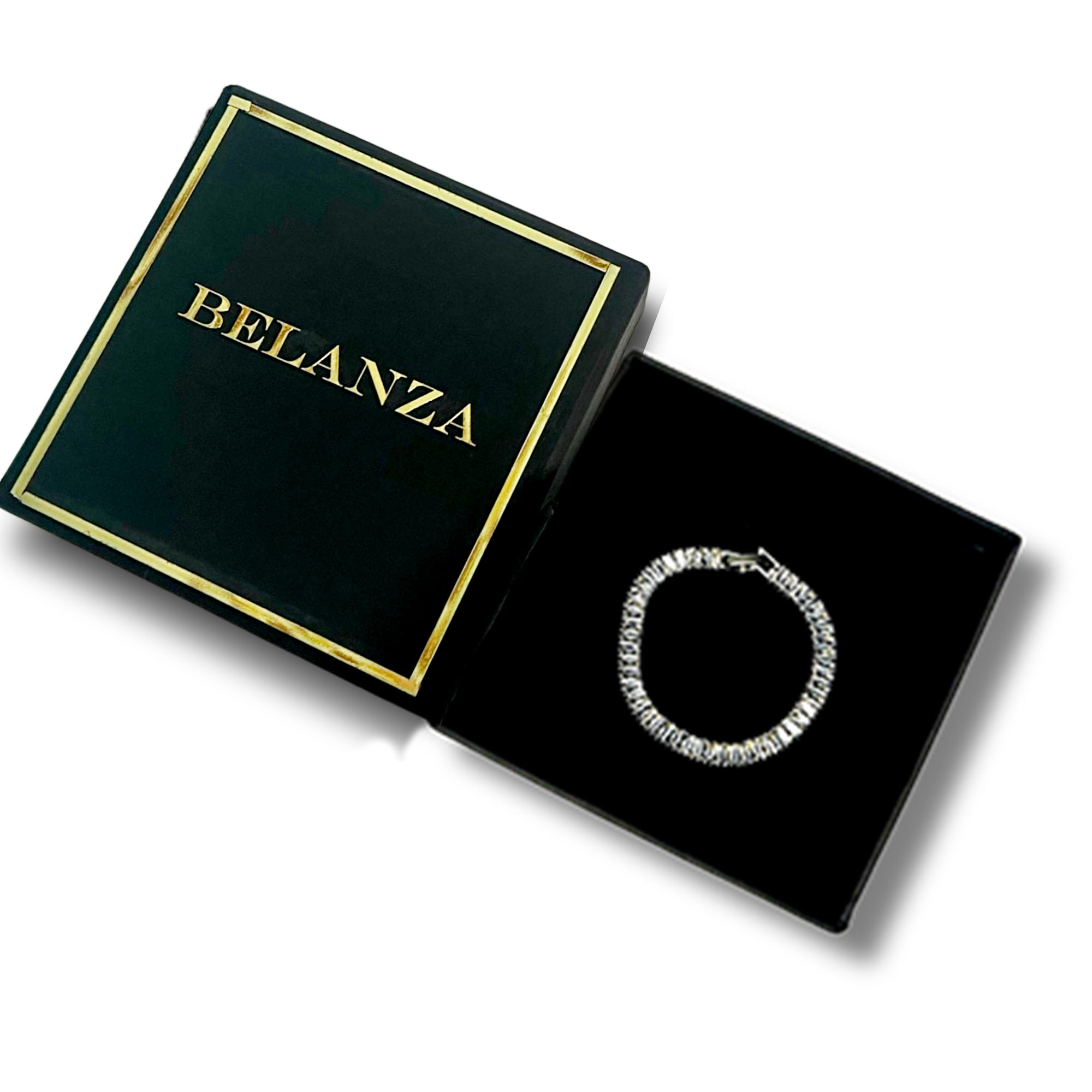 Belanza Sparkling Chain Bracelet for Women | Stylish Daily Wear Jewelry